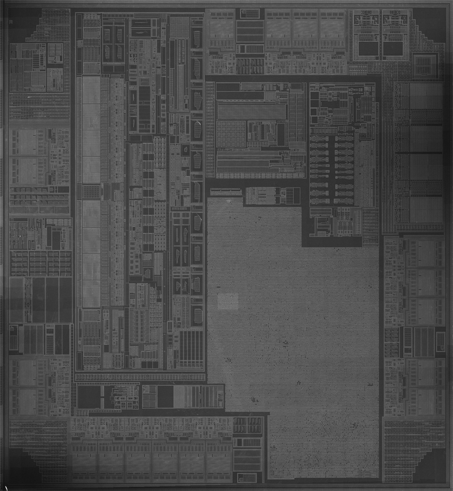 Silicon Labs – 8051 – Microcontroller – SEM Substrate 2000x – Texplained Silicon Labs – 8051 – Microcontroller – SEM Substrate 2000x – Texplained